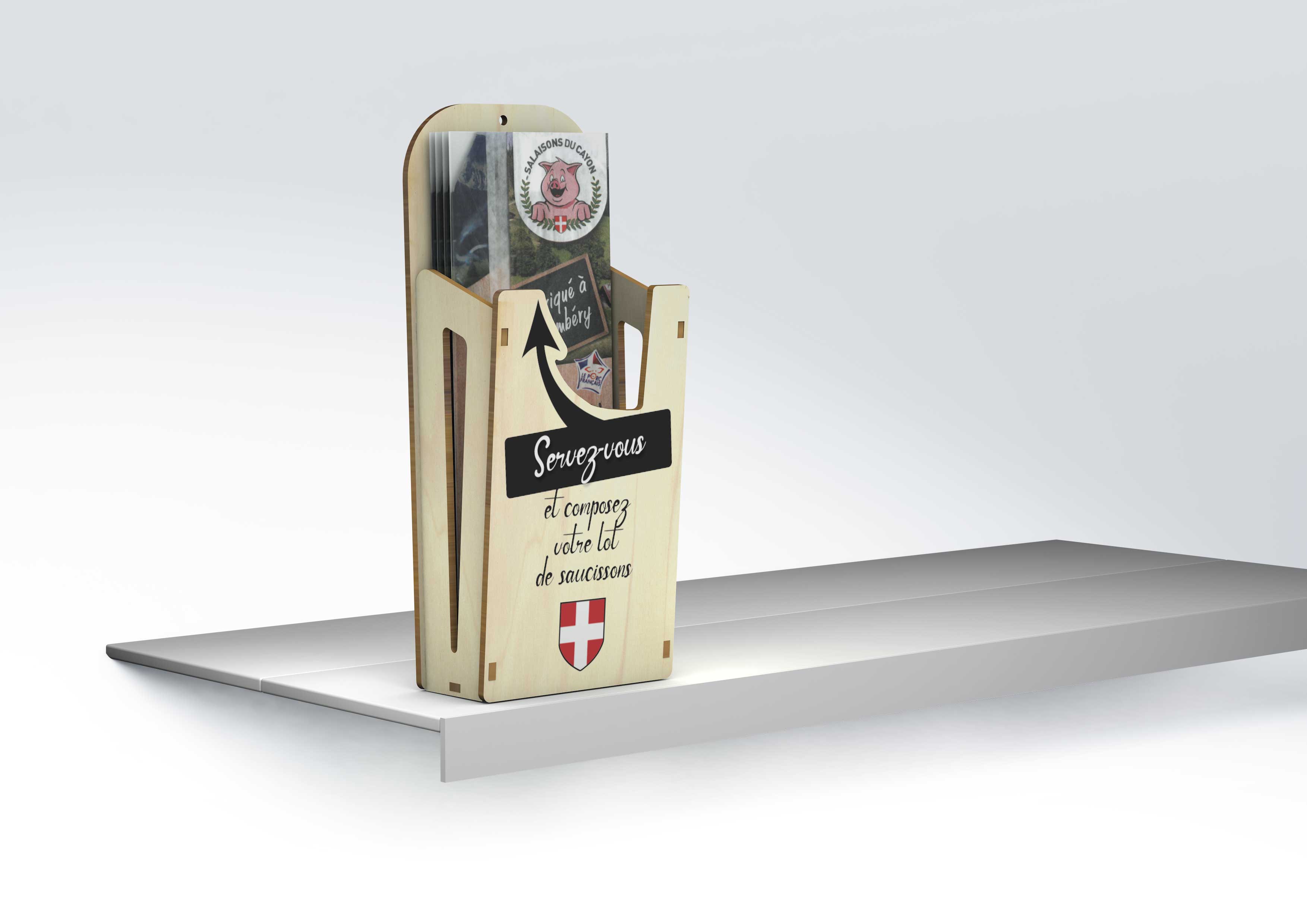 Fabricant PLV BOIS sur-mesure - Bois 100% éco-conçu I JAMET
