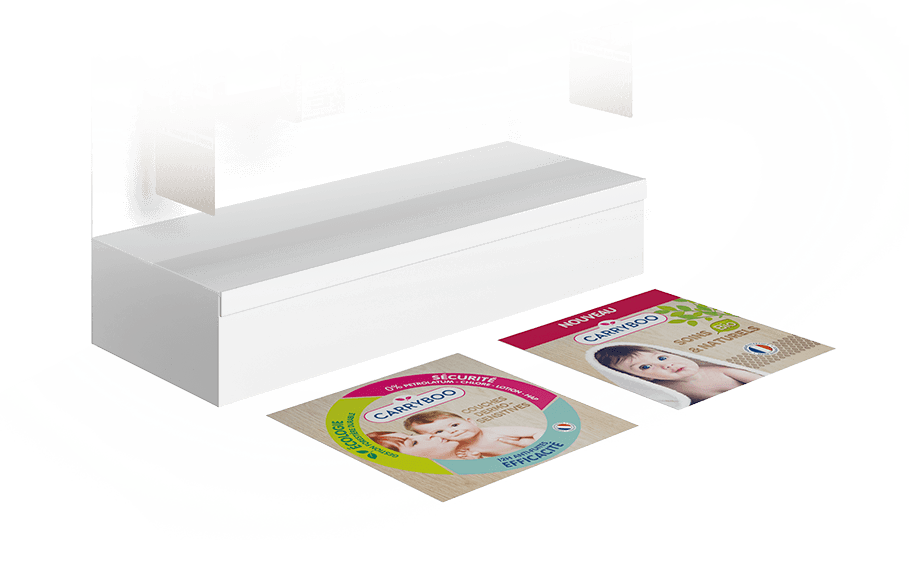 Stickers de sol sur-mesure - PLV vinyles sol résistants - JAMET